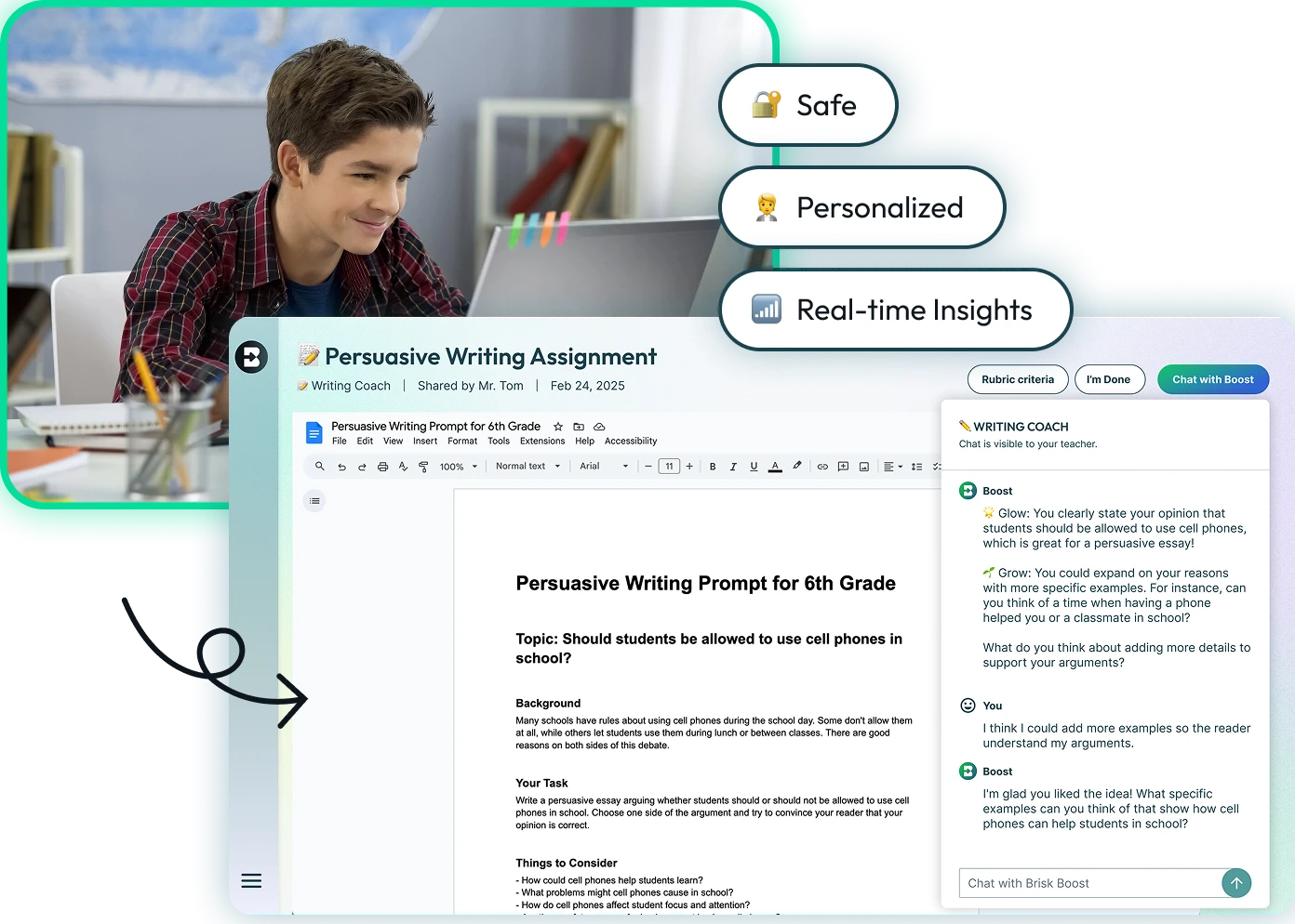 브리스크부스트 — 브리스크 티칭